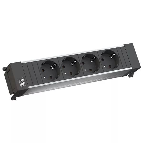 BACHMANN 916.054 zásuvková jednotka 4x 230V schuko - Vasalat
